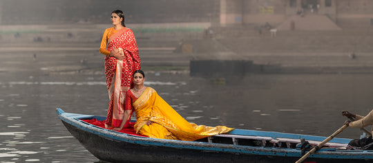 Pure Handwoven Banarasi Silk Sarees Varanasi | Loom To Luxury